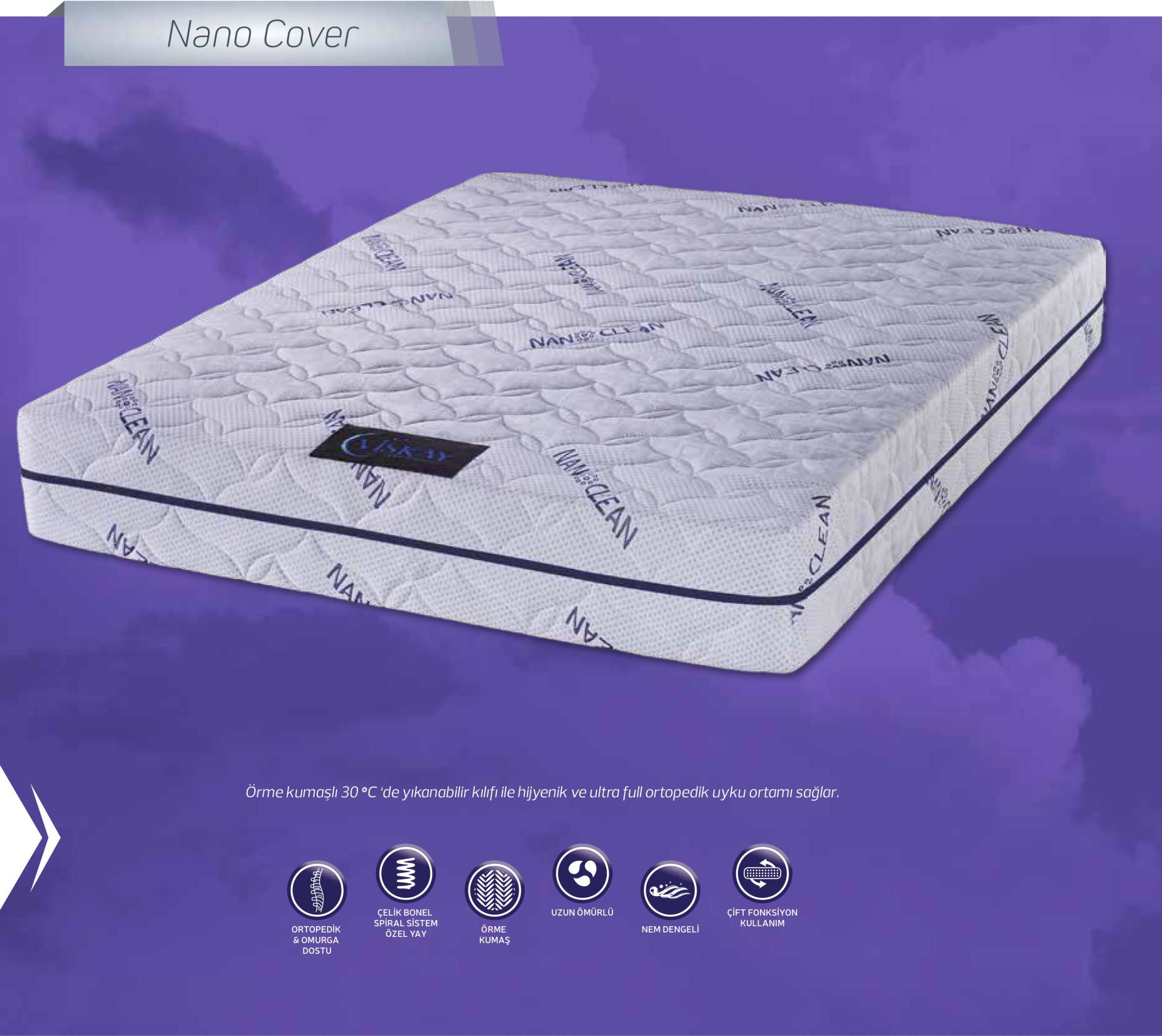 Viskay Yatak | Nano Cover